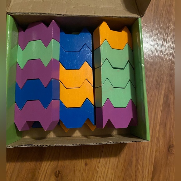 Lakeshore | Toys | Lakeshore Learning Zig Zag Blocks Starter Set | Poshmark